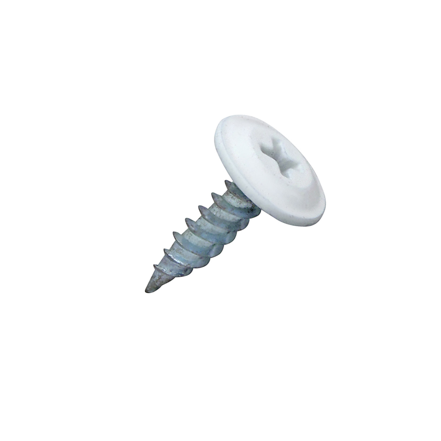 Şurub cap plat dublu filet 4,2x19 RAL 9010 - PH2 (1.000 buc) - EasyFix