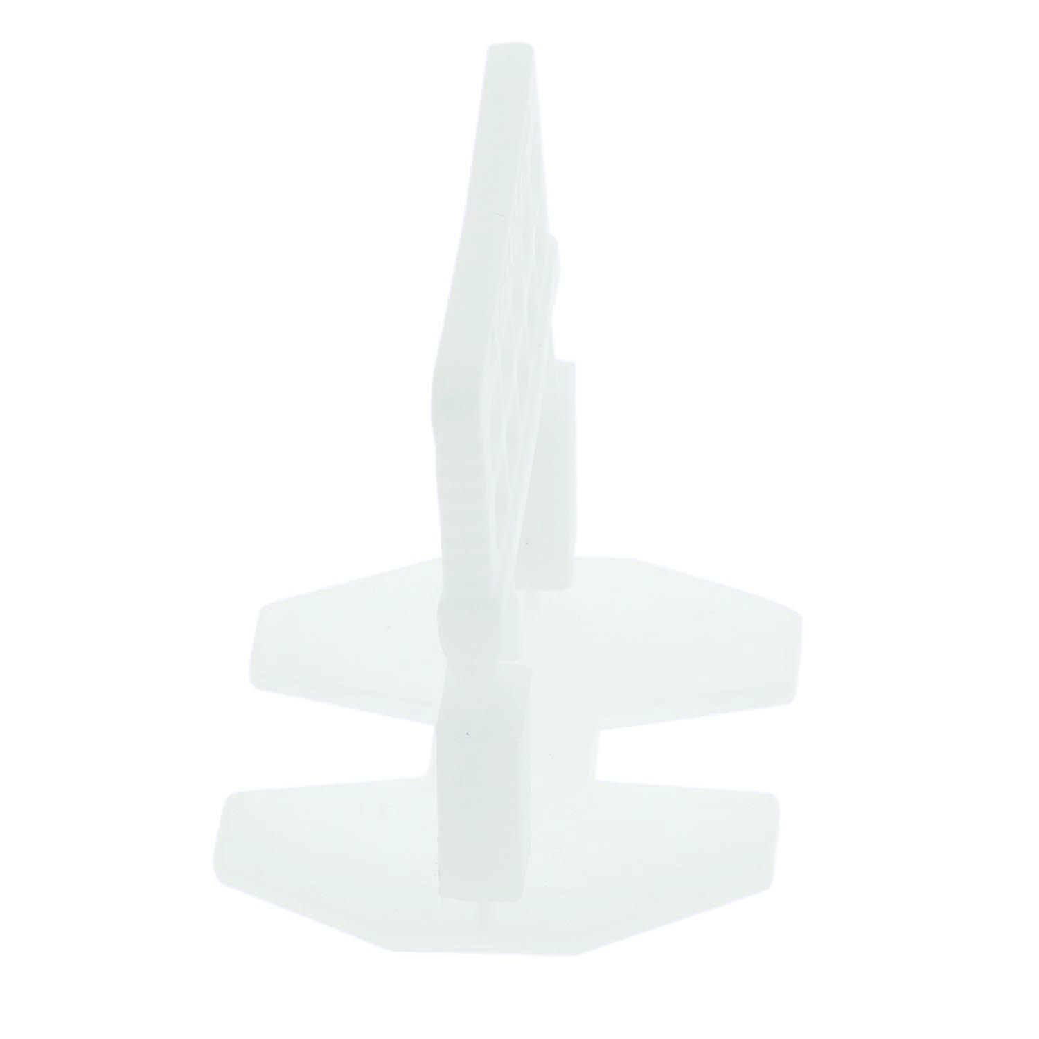 Distantier plastic CLIPS pentru gresie si faianta 1,0 mm - 100 buc ...