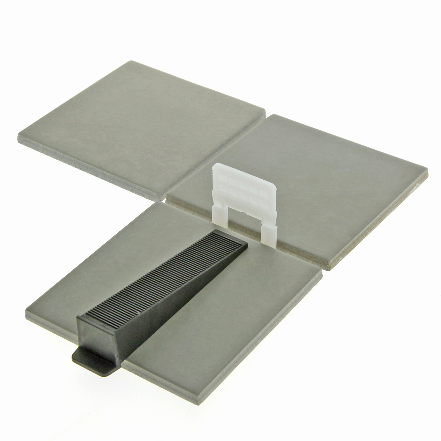 Distantier plastic CLIPS pentru gresie si faianta 1,0 mm - 100 buc ...