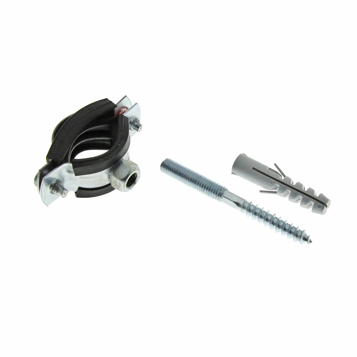 SET Colier pt tevi cu EPDM 3/8 inch -banda 20x1,2 mm - EasyFix
