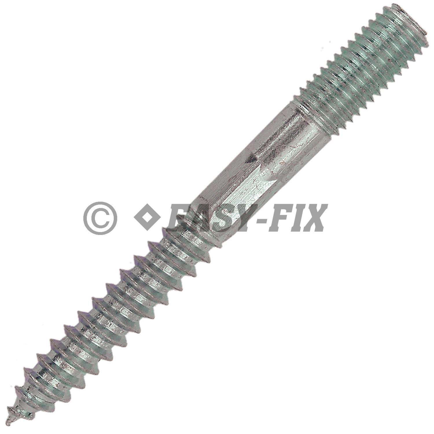 Prezon lemn-metal M10x160 ZA L55/M50 - SW8 (40 buc) - EasyFix