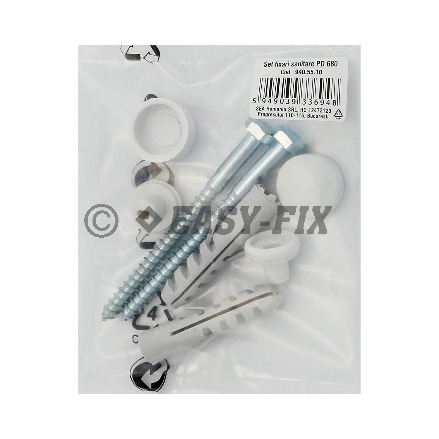 Set Fixari sanitare PD 680 - EasyFix